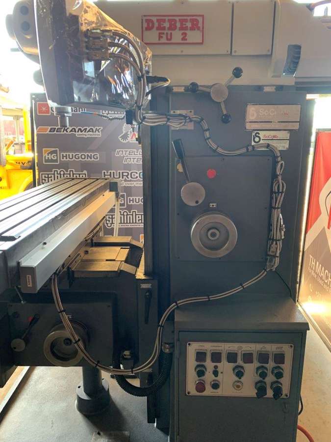 Used Machine - Deber FU2 Universal Milling Machine (10882) - TH Machine ...