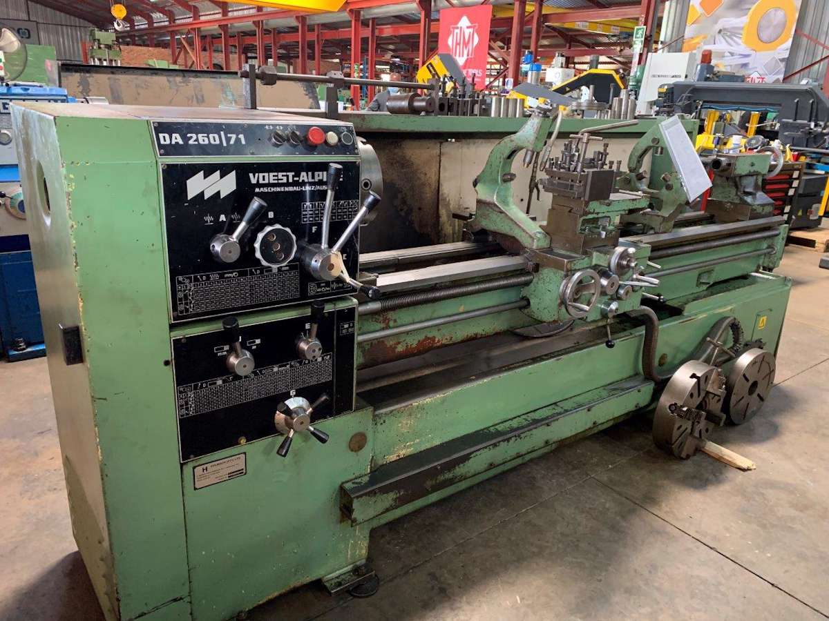 Used Machine - Voest Alpine DA 260/71 Centre Lathe (11765) - TH Machine ...