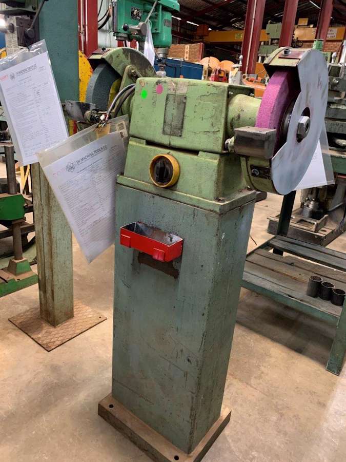 Used Machine - Rema DS 12/250 Pedestal Grinder (9767) - TH Machine Tools