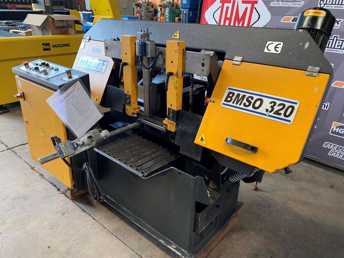 Used Machine - Bekamak BMSO-320 Horizontal Band Saw (12004) - TH Machine Tools