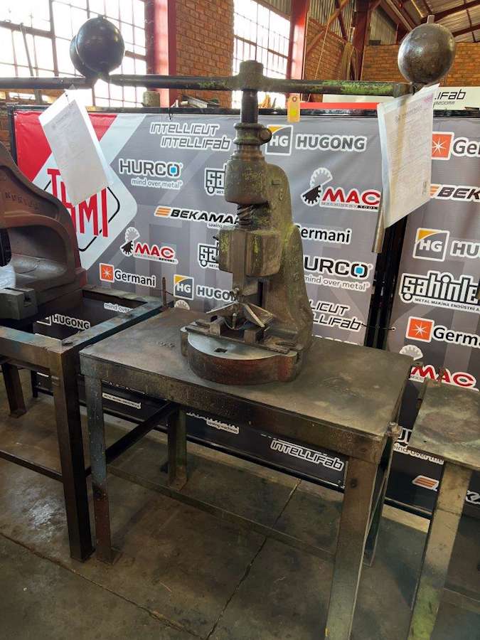 Used Machine - Denbigh 6 Fly Press (12177) - TH Machine Tools