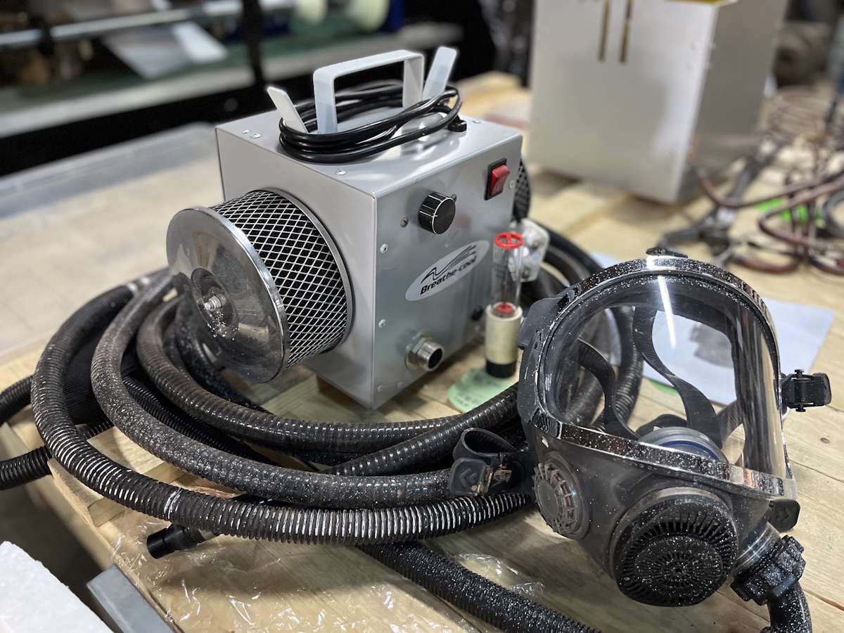 Used Machine - Breath-Cool II Respirator System Air Filter (12615) - TH ...