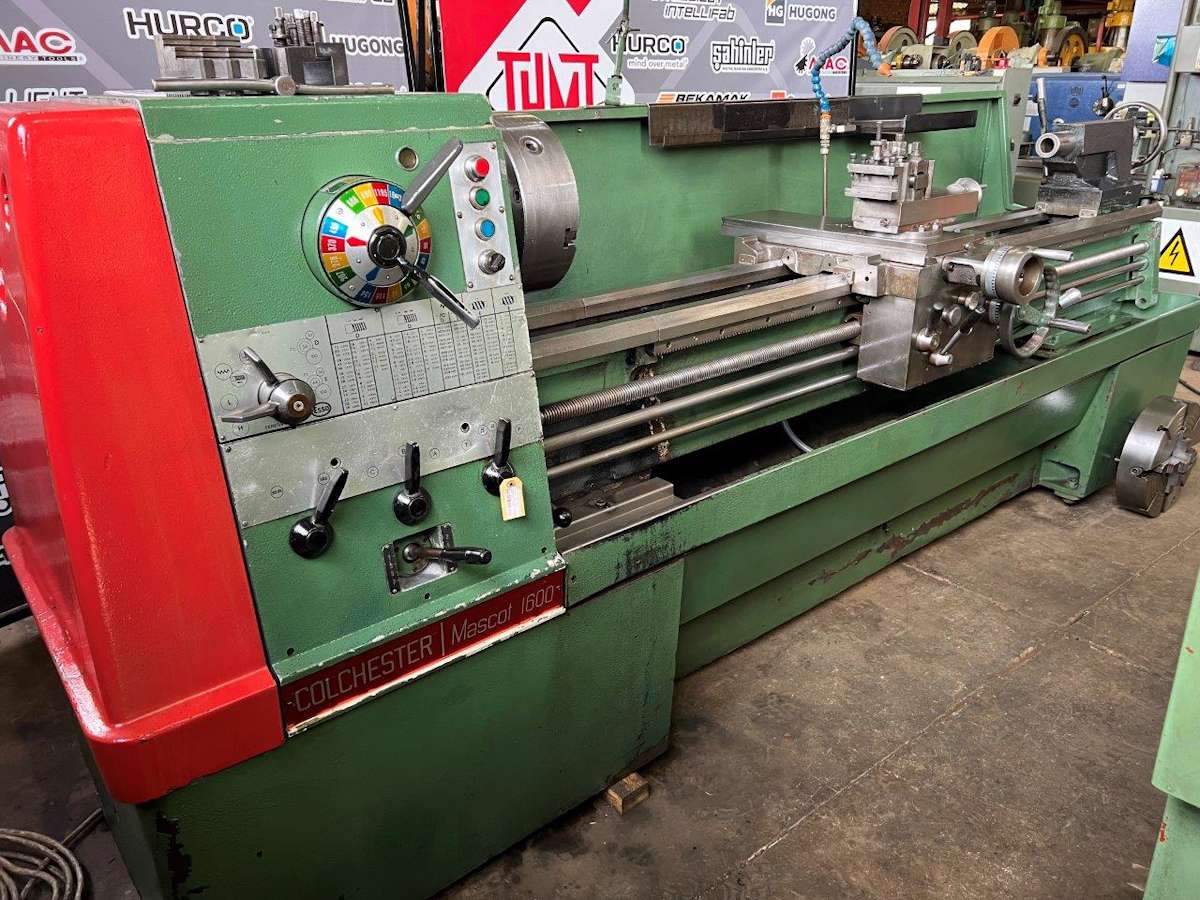 Used Machine - Colchester Mascot 1600 Centre Lathe (12494) - TH Machine ...