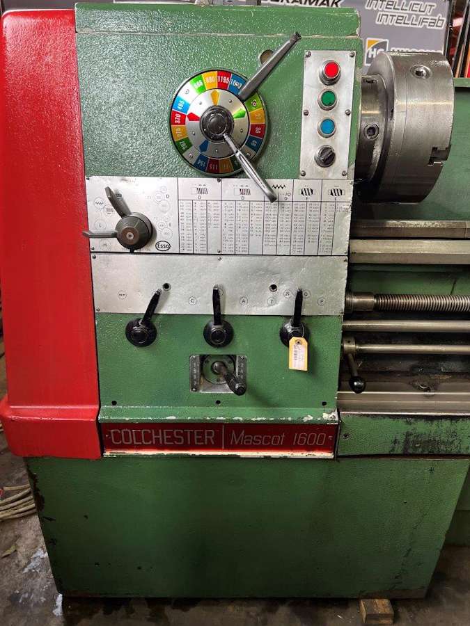 Used Machine - Colchester Mascot 1600 Centre Lathe (12494) - TH Machine ...