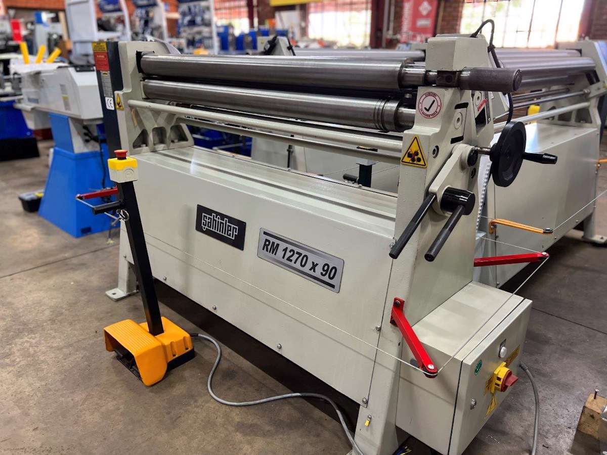 Used Machine - Sahinler RM 1270/90 Motorised Plate Roll (12525) - TH ...