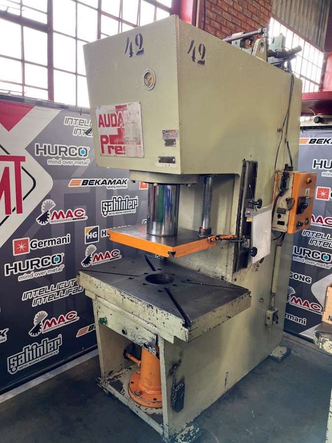 Used Machine - Audant T100 N Hydraulic C-Frame Press (12460) - TH ...