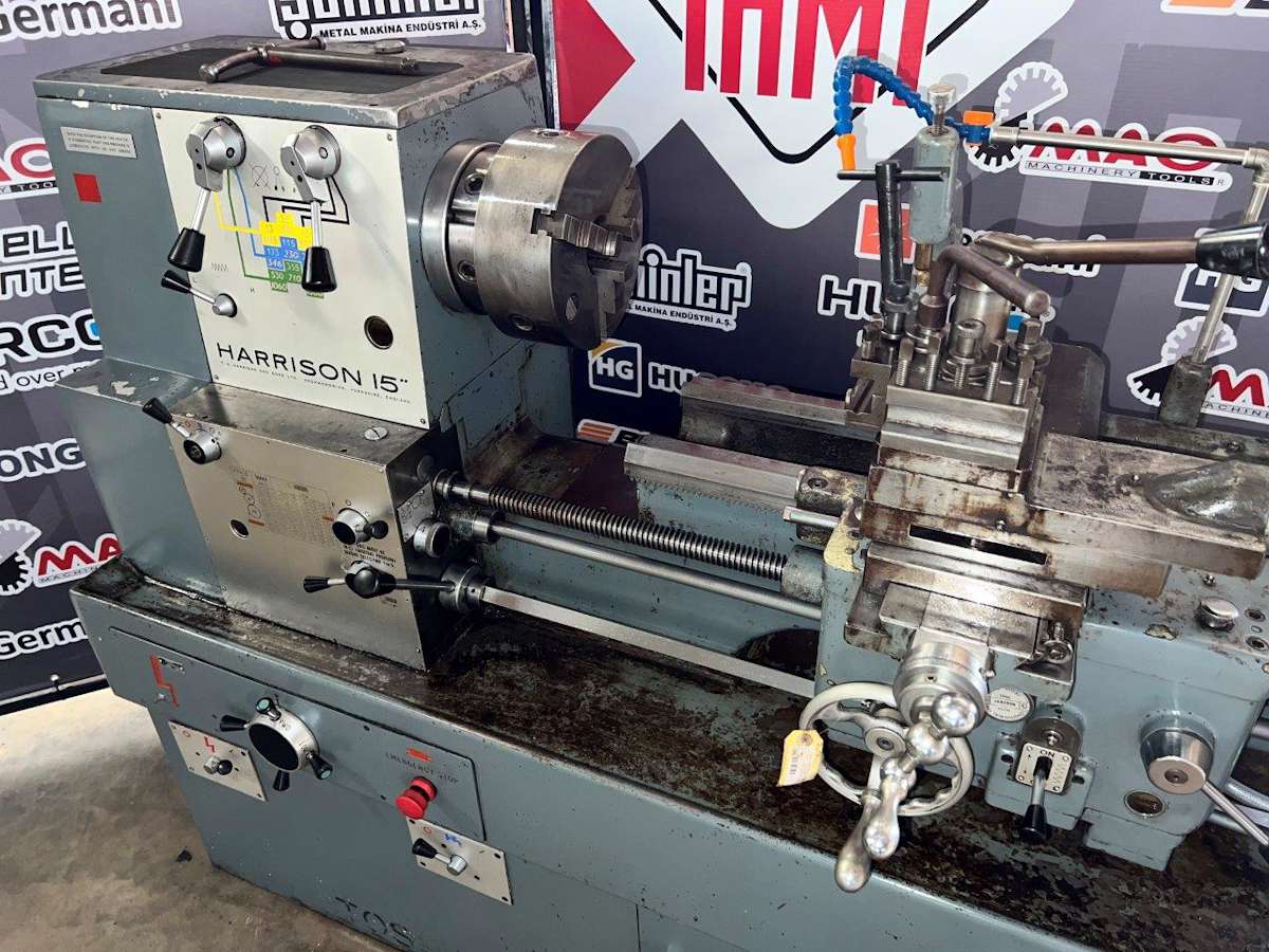 Used Machine - Harrison 15" Centre Lathe (12632) - TH Machine Tools
