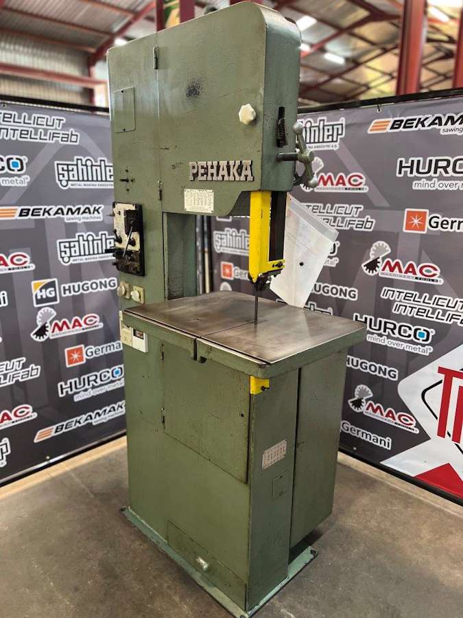 Used Machine - Pehaka SM-4 Vertical Band Saw (12672) - TH Machine Tools