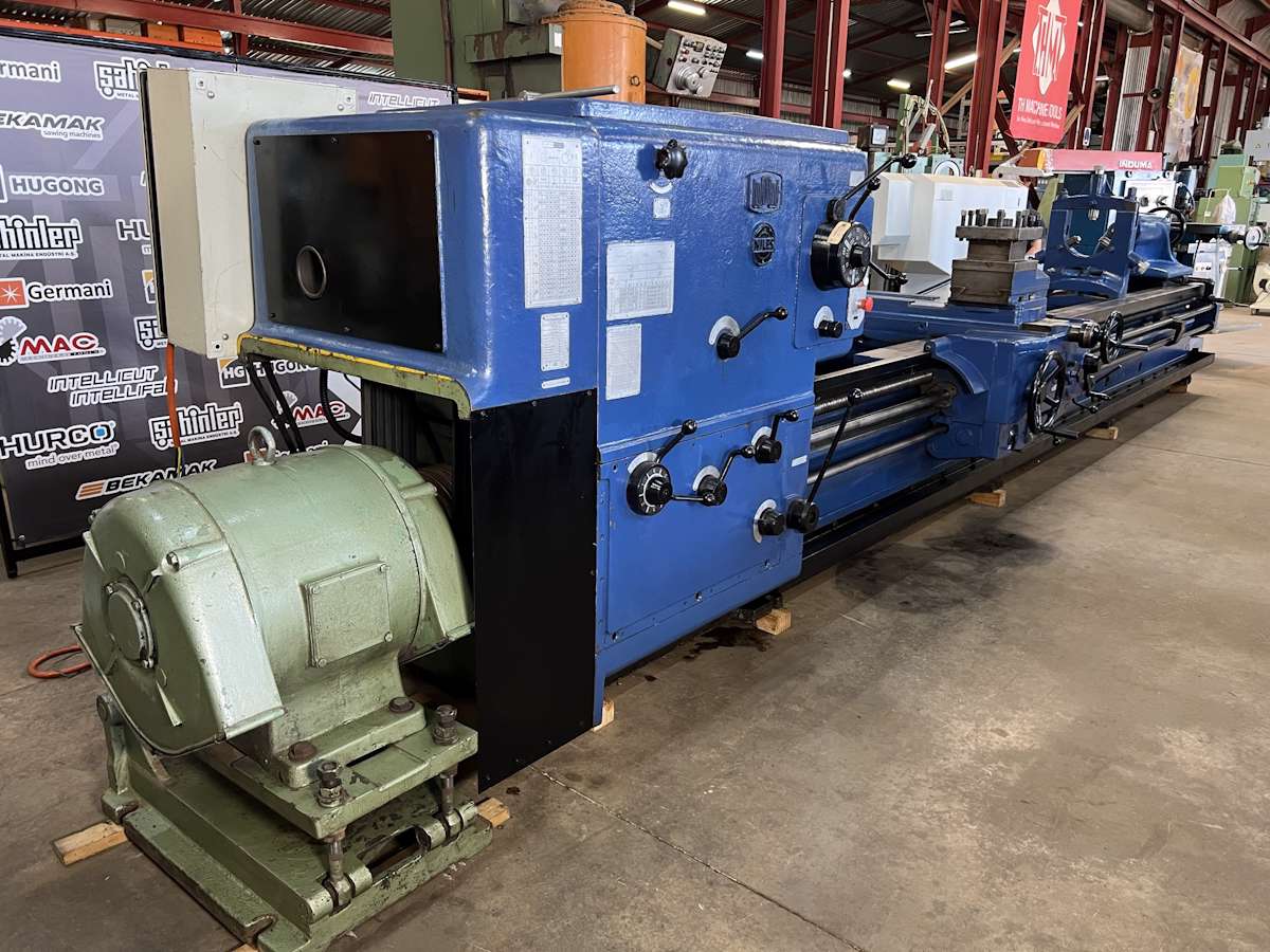 Used Machine - WMW Niles DLZ800 Centre Lathe (11708) - TH Machine Tools