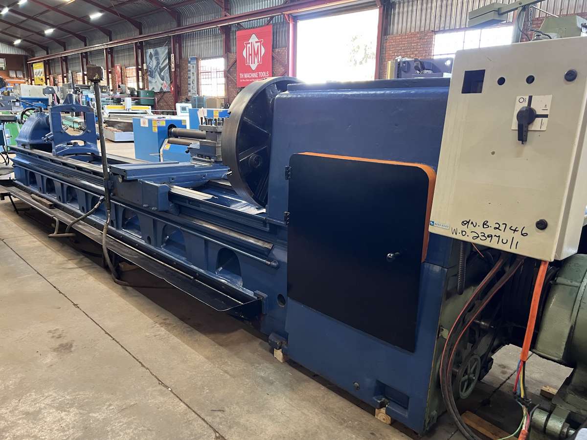 Used Machine - WMW Niles DLZ800 Centre Lathe (11708) - TH Machine Tools