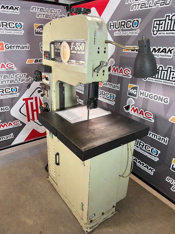 Used Machine - Fuho F-350 Vertical Band Saw (12626) - TH Machine Tools