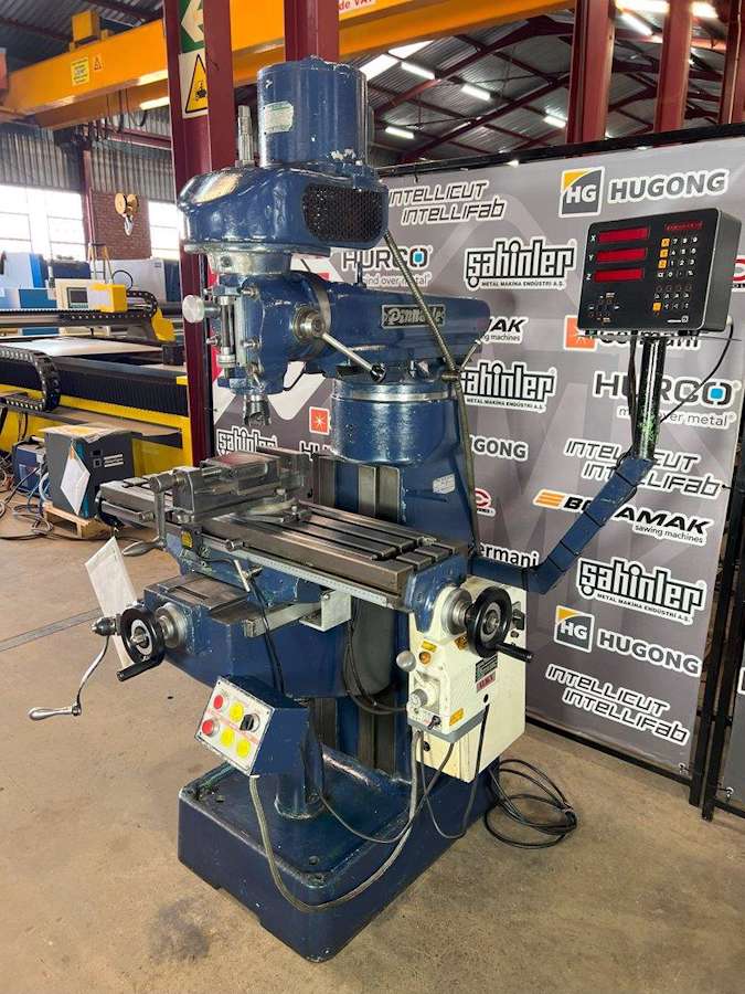 Used Machine - Pinnacle PK-1 1/4M Turret Milling Machine (13545) - TH ...