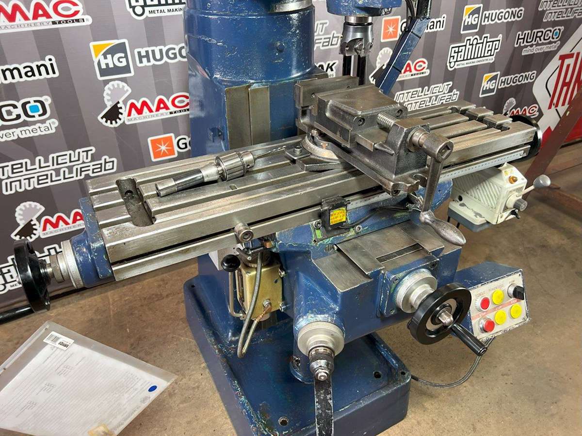 Used Machine - Pinnacle PK-1 1/4M Turret Milling Machine (13545) - TH ...