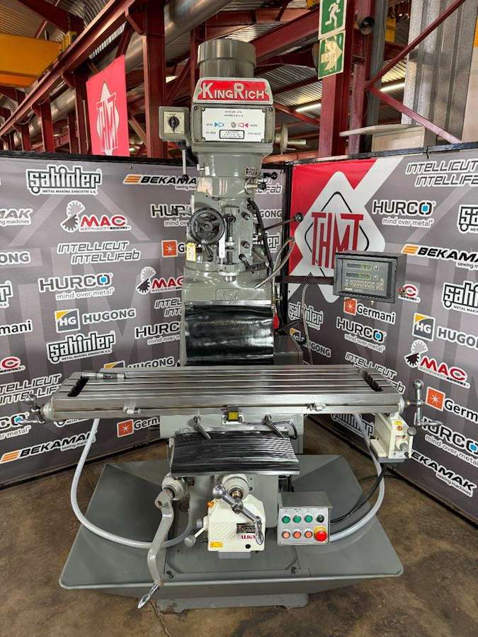 Used Machine - King Rich KR-V2000 Turret Milling Machine (13858) - TH ...