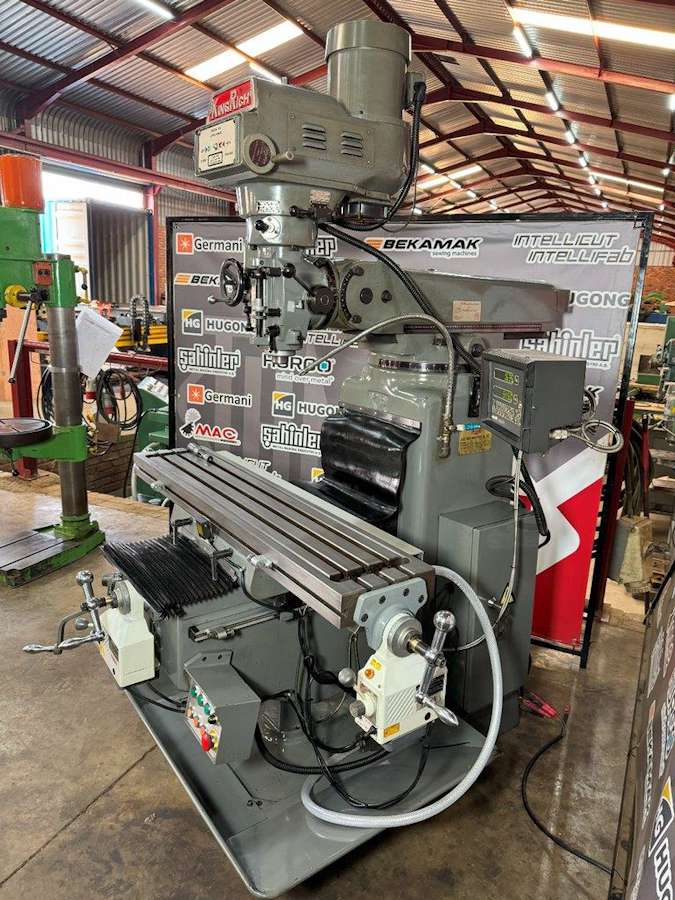 Used Machine - King Rich KR-V2000 Turret Milling Machine (13858) - TH Machine Tools