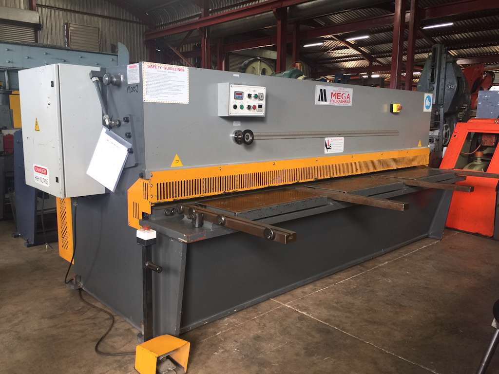 Used Machine - Mega Hydrashear SBN-H6x3200 Hydraulic Guillotine (6183 ...