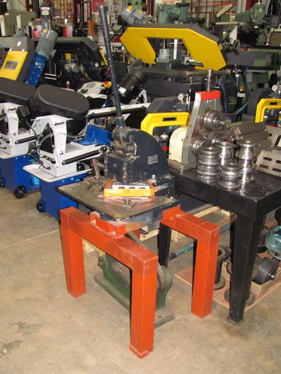 Used Machine - MacAfric 4T Hand Notching Machine (5474) - TH Machine Tools