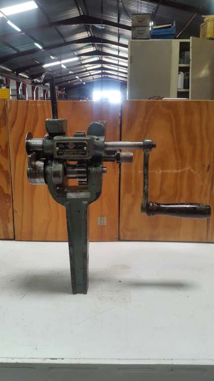Used Machine - FJ Edwards 1mm Manual Jenny (6345) - TH Machine Tools