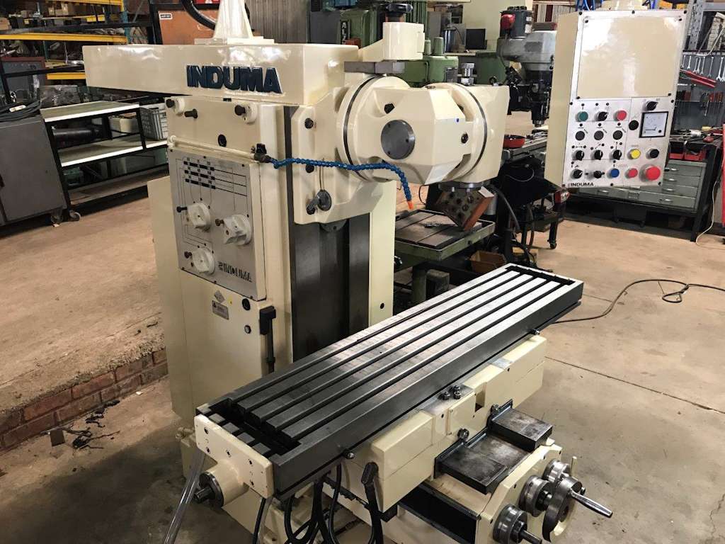 Used Machine - Induma ISO 50 Universal Milling Machine (1130) - TH ...