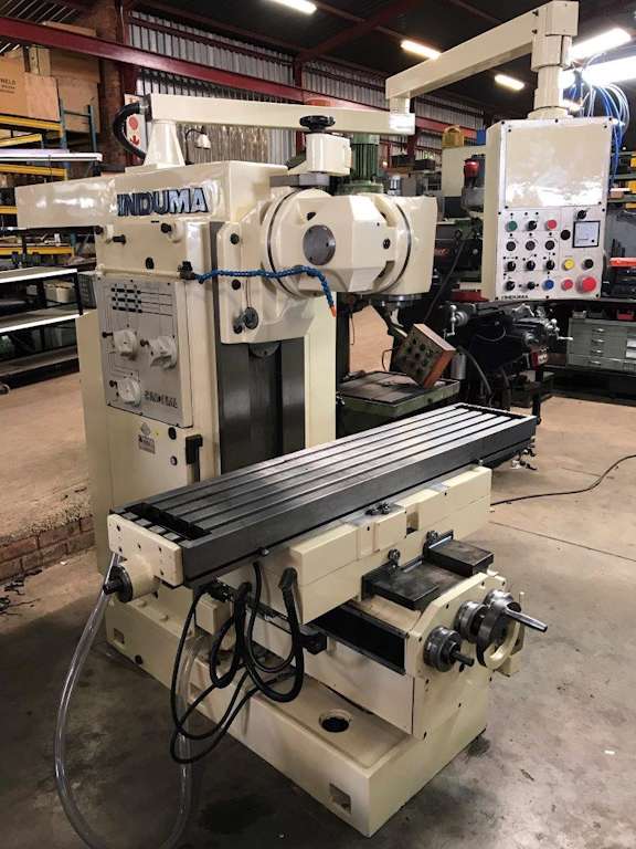 Used Machine - Induma ISO 50 Universal Milling Machine (1130) - TH ...