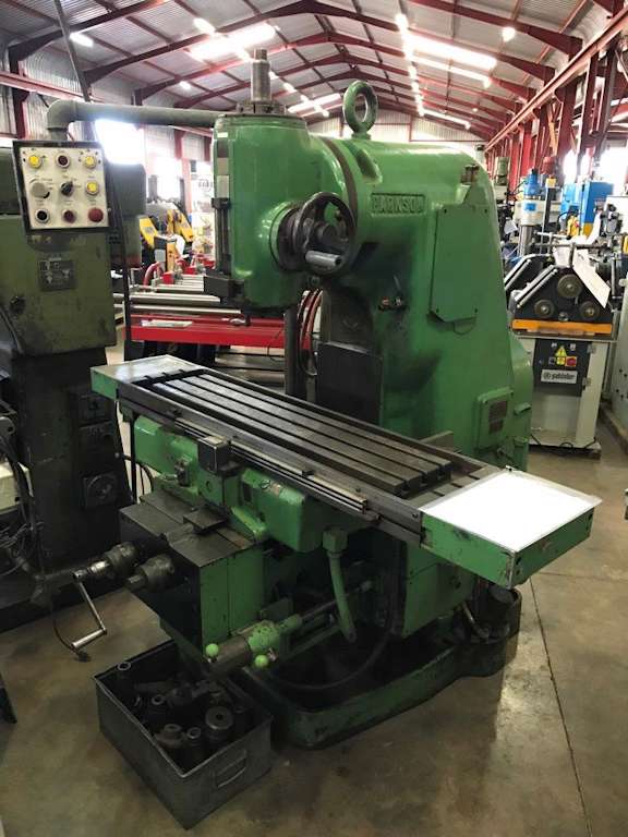 Used Machine - Parkson 2V Vertical Milling Machine (6317) - TH Machine ...