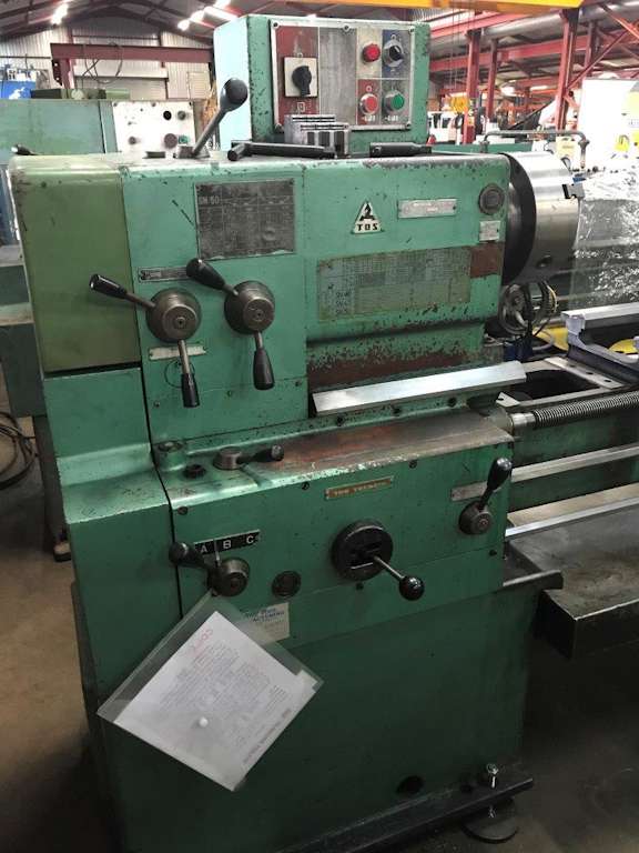 Used Machine - Tos SN50B Centre Lathe (6210) - TH Machine Tools