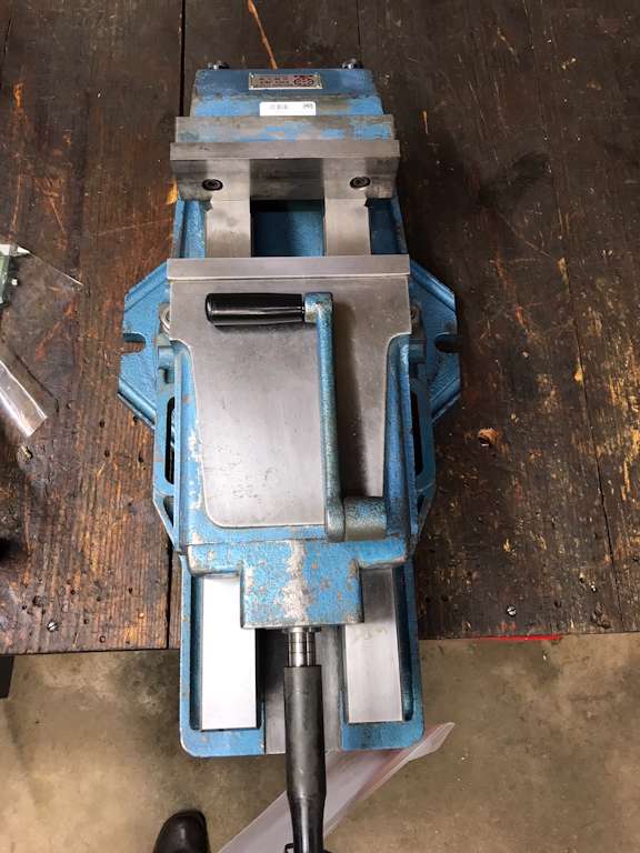 Used Tool - Ho Jet HJ200 Machine Vice (9096) - TH Machine Tools