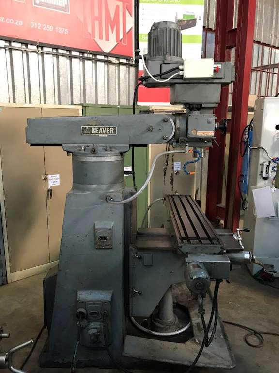 Used Machine - Beaver VB RP Turret Milling Machine (9105) - TH Machine ...