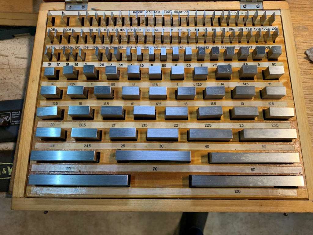 Used Tool - 112 piece set Set Slip Gauge (9337) - TH Machine Tools