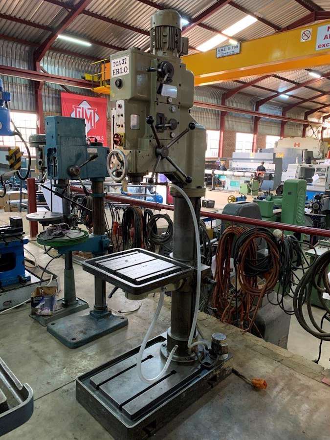 Used Machine - Erlo TCA 32 Geared Head Drilling Machine (9853) - TH ...