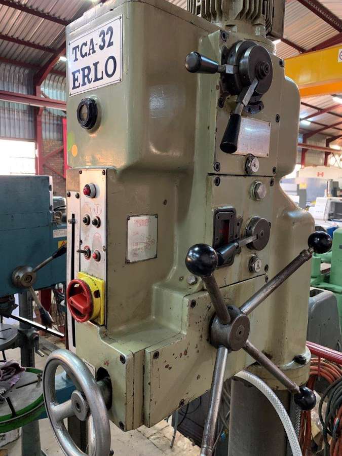 Used Machine - Erlo TCA 32 Geared Head Drilling Machine (9853) - TH Machine Tools