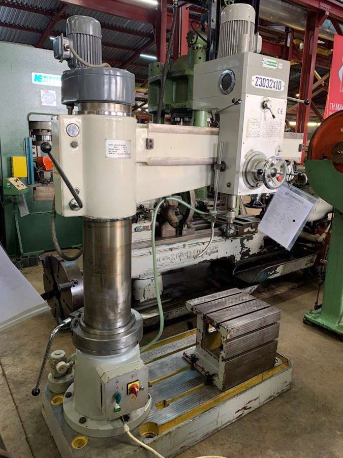 Used Machine - TA Z3032X10 Radial-Arm Drilling Machine (10512) - TH ...