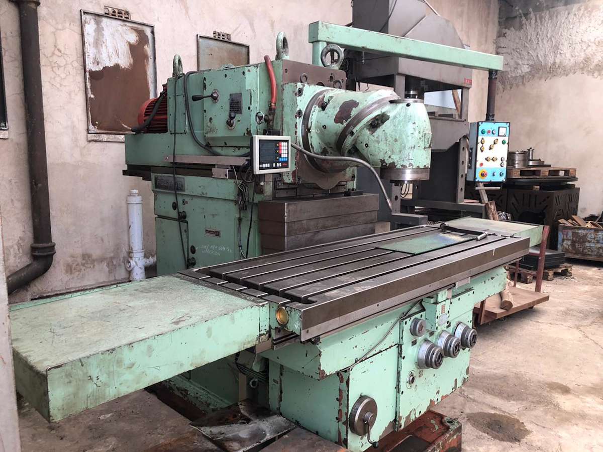 Used Machine - Tos FGSH-50 Universal Milling Machine (10798) - TH ...