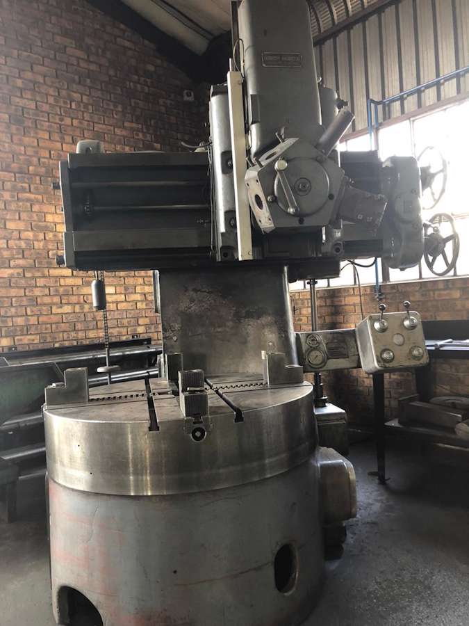 Used machine consignment - Webster & Bennett 48" Vertical Boring Mill ...