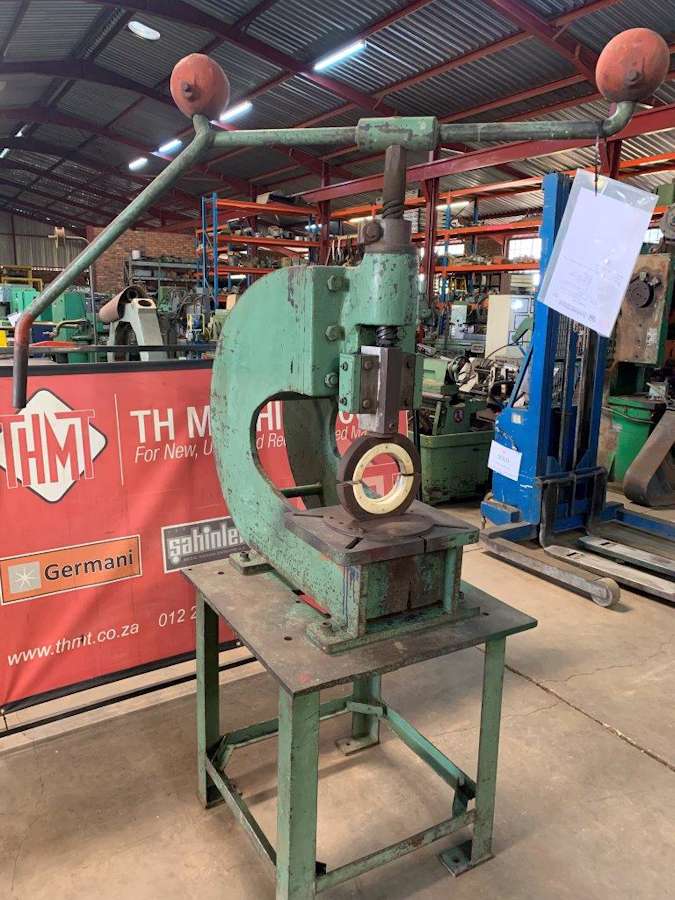 Used Machine - Alexander +-6 Ton Fly Press (11005) - TH Machine Tools