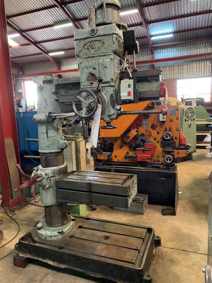 Used Machine - Kitchen & Wade MT4/820 Radial-Arm Drilling Machine (9761 ...