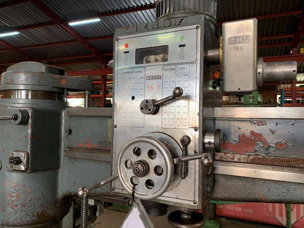 Used Machine - Mecof 35C Radial-Arm Drilling Machine (11090) - TH ...