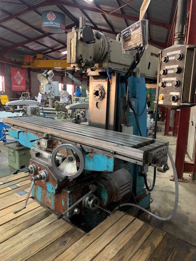 Used Machine - Tiger ISO50 Universal Milling Machine (5869) - TH ...