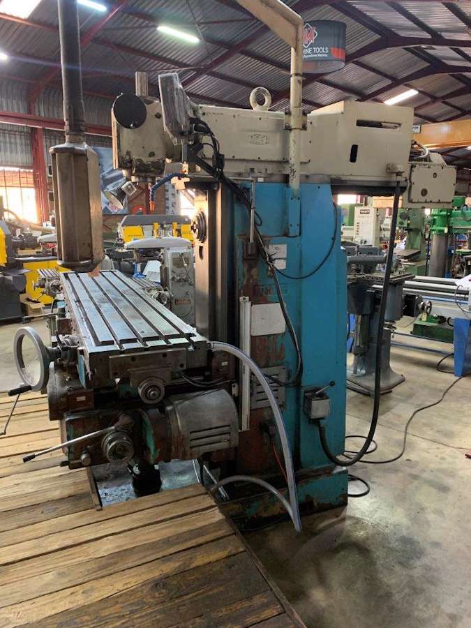 Used Machine - Tiger ISO50 Universal Milling Machine (5869) - TH ...