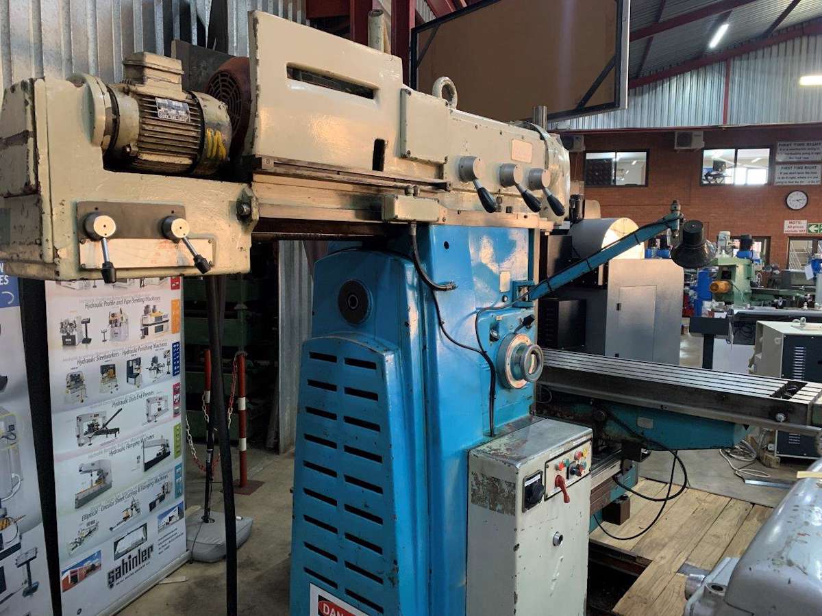 Used Machine - Tiger ISO50 Universal Milling Machine (5869) - TH ...